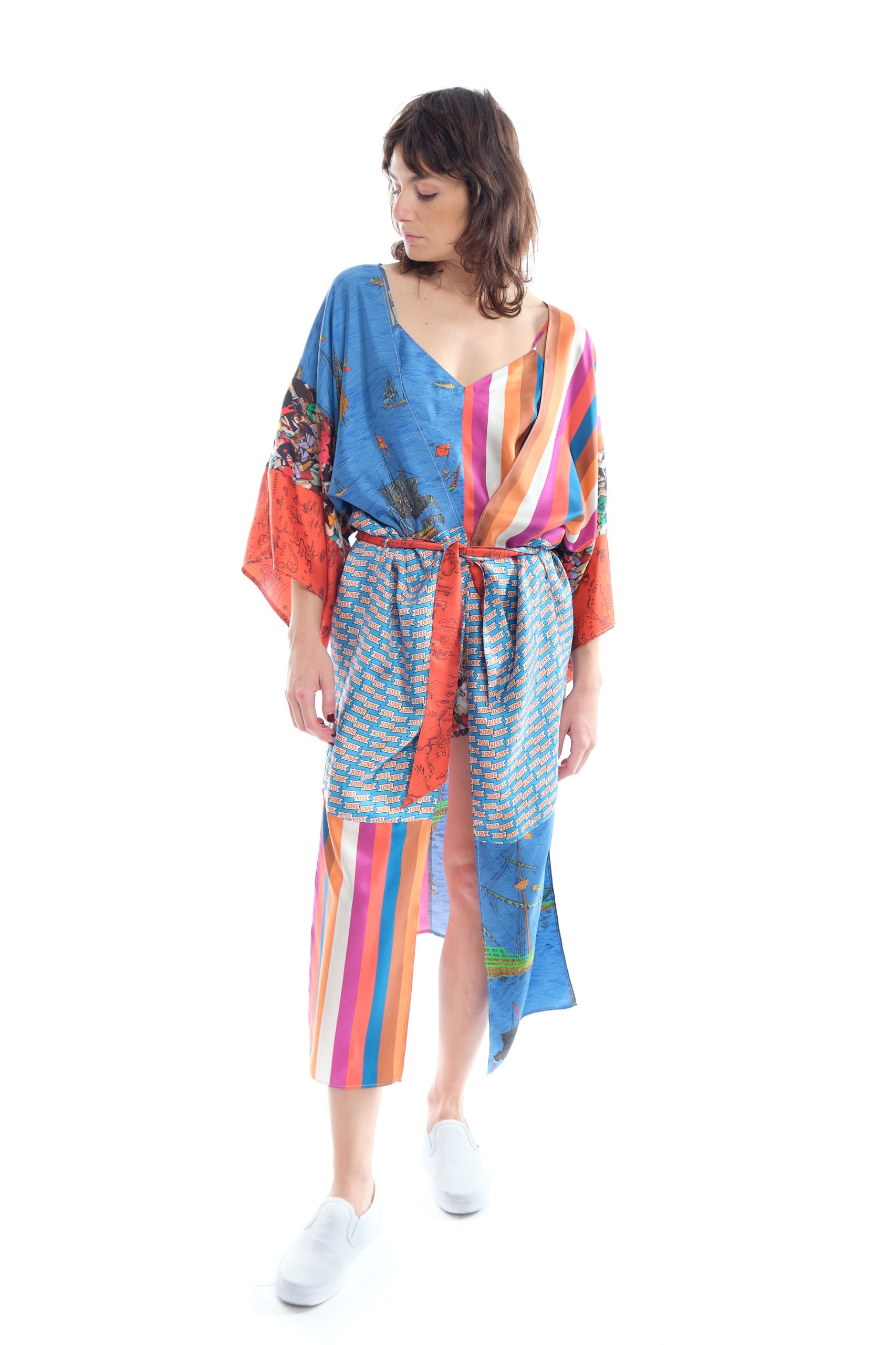 KIMIX Kimono - Mix Indian Caravelles - La Prestic Ouiston