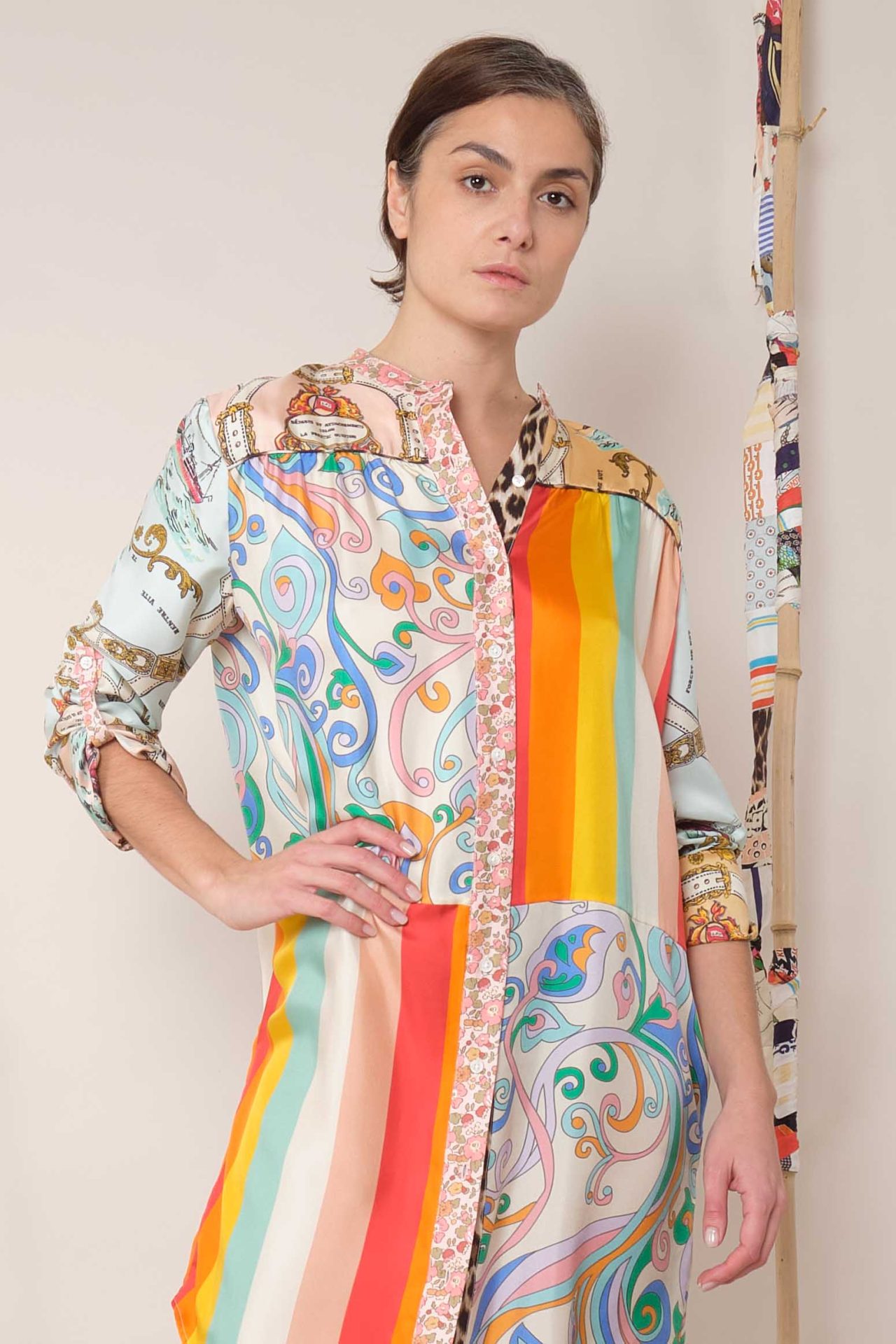 Robe OPEN IT - Mix Arabesque lilas - La Prestic Ouiston